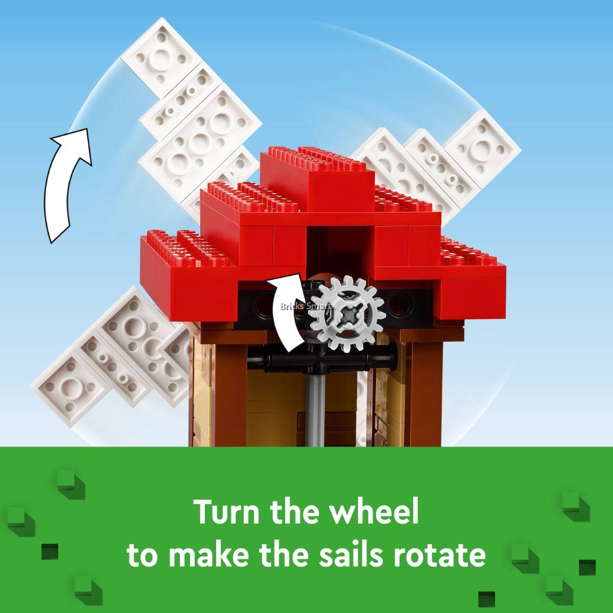 LEGO 21262 Minecraft The Windmill Farm Building Toy Set