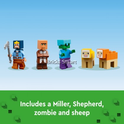 LEGO 21262 Minecraft The Windmill Farm Building Toy Set