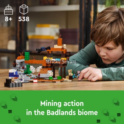 LEGO 21263 Minecraft The Badlands Mineshaft Building Toy Set