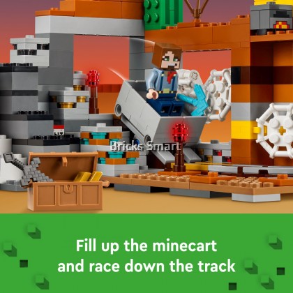 LEGO 21263 Minecraft The Badlands Mineshaft Building Toy Set