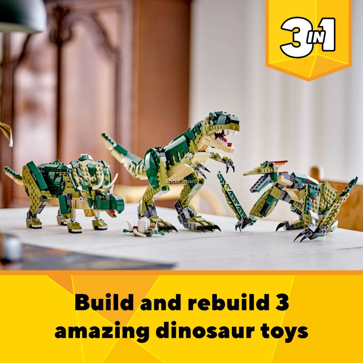 LEGO 31151 Creator T. rex Building Toy Set