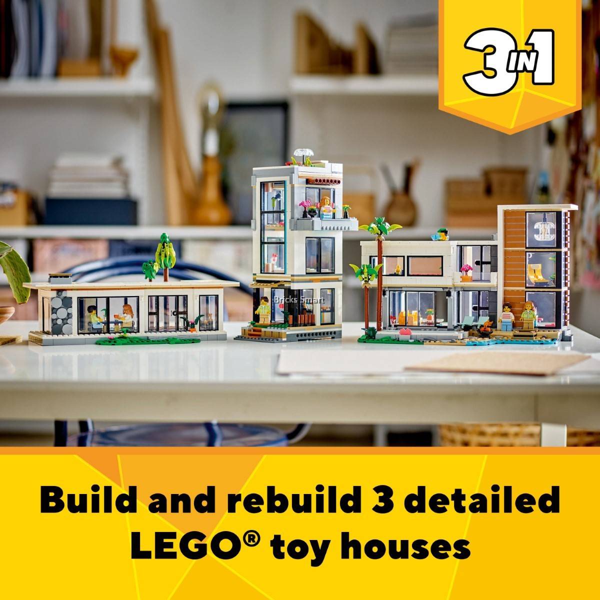 LEGO 31153 Creator Modern House Building Toy Set