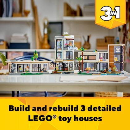 LEGO 31153 Creator Modern House Building Toy Set