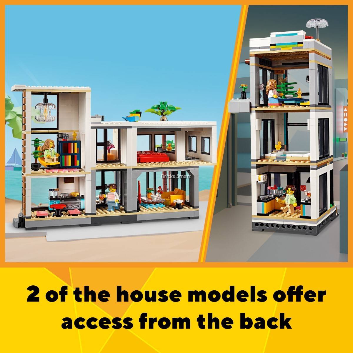 LEGO 31153 Creator Modern House Building Toy Set