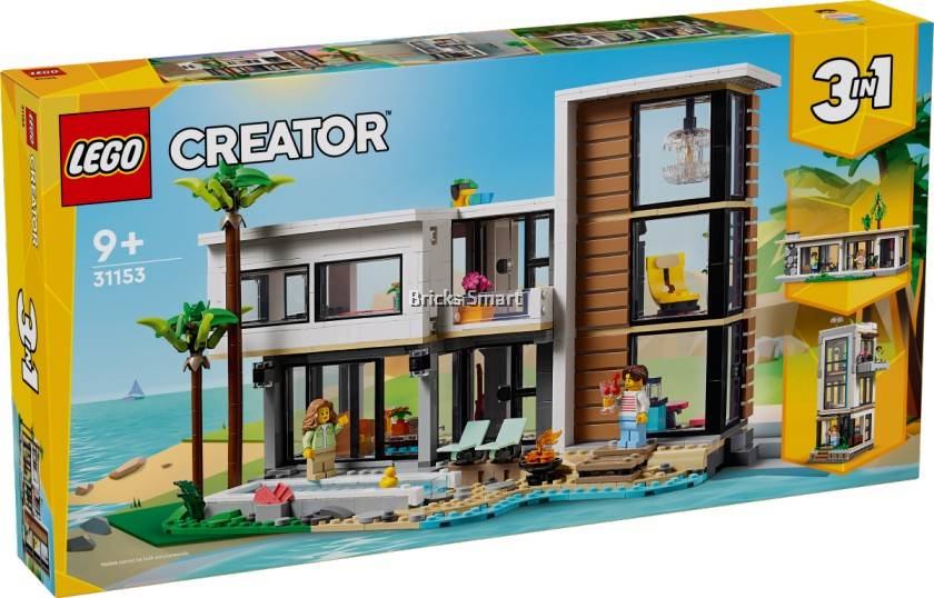 LEGO 31153 Creator Modern House Building Toy Set