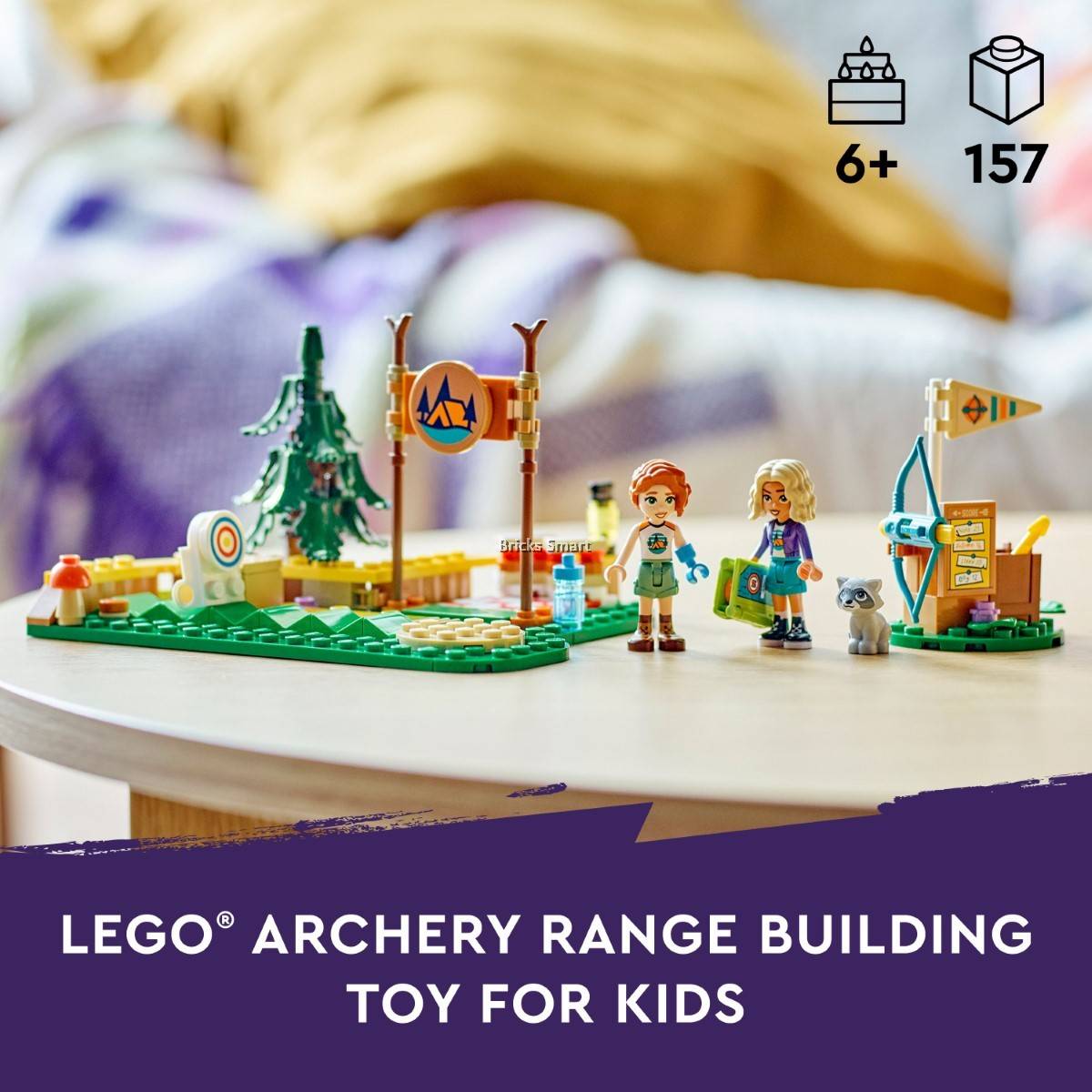 LEGO 42622 Friends Adventure Camp Archery Range Building Toy Set