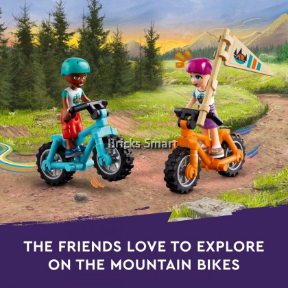 LEGO 42624 Friends Adventure Camp Cozy Cabins Building Toy Set