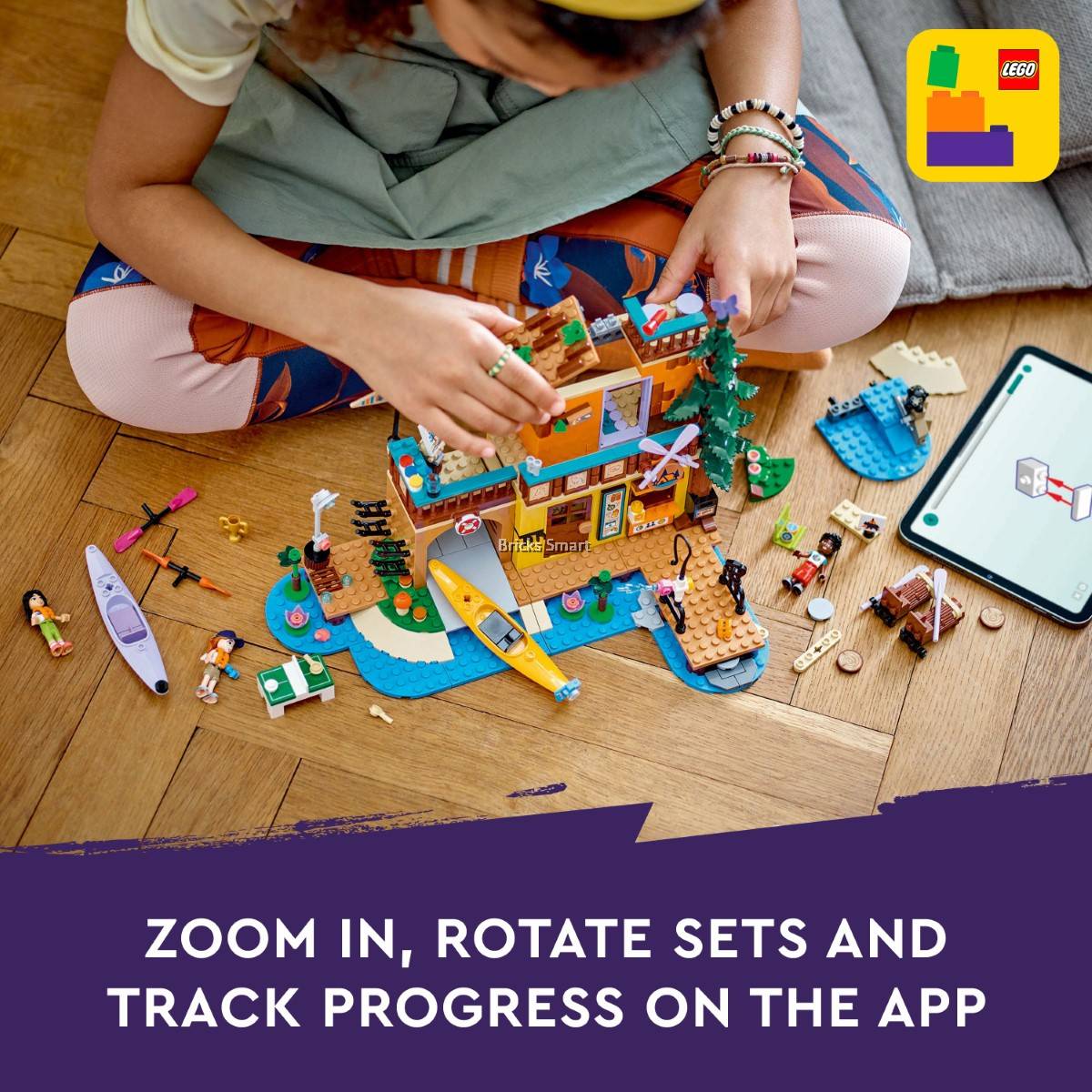 LEGO 42626 Friends Adventure Camp Water Sports Building Toy Set