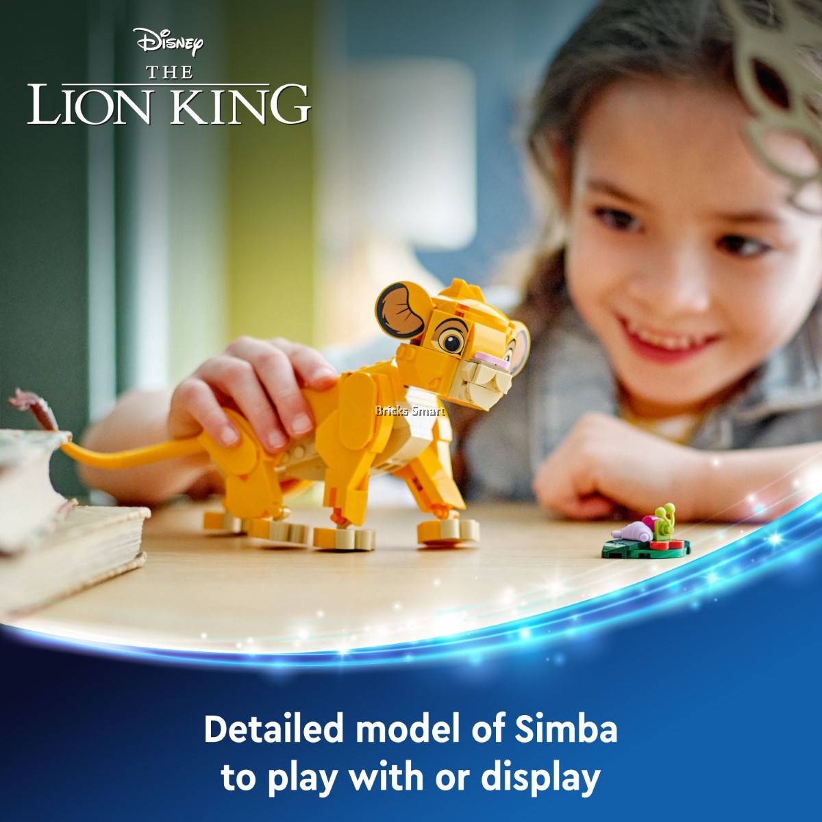 LEGO 43243 Disney Simba the Lion King Cub Building Toy Set