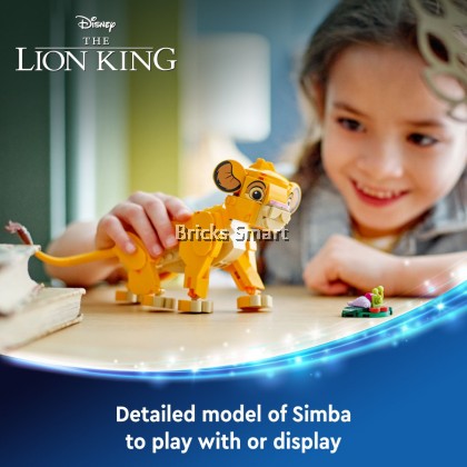LEGO 43243 Disney Simba the Lion King Cub Building Toy Set