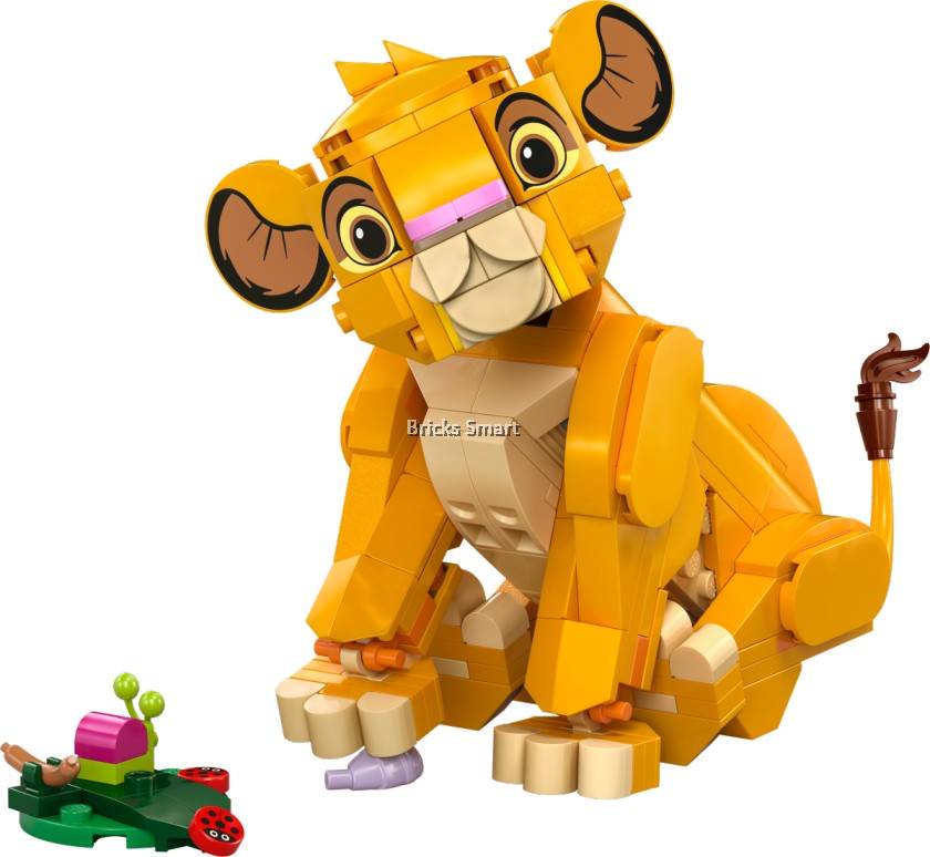 LEGO 43243 Disney Simba the Lion King Cub Building Toy Set