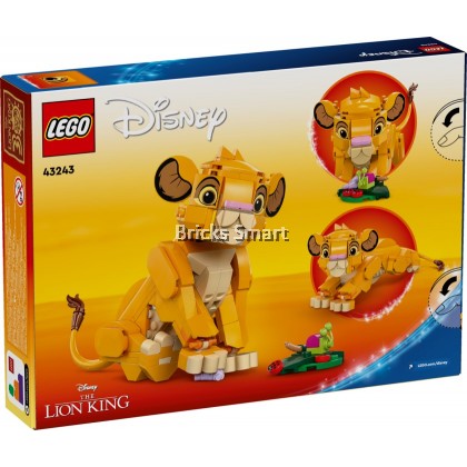 LEGO 43243 Disney Simba the Lion King Cub Building Toy Set