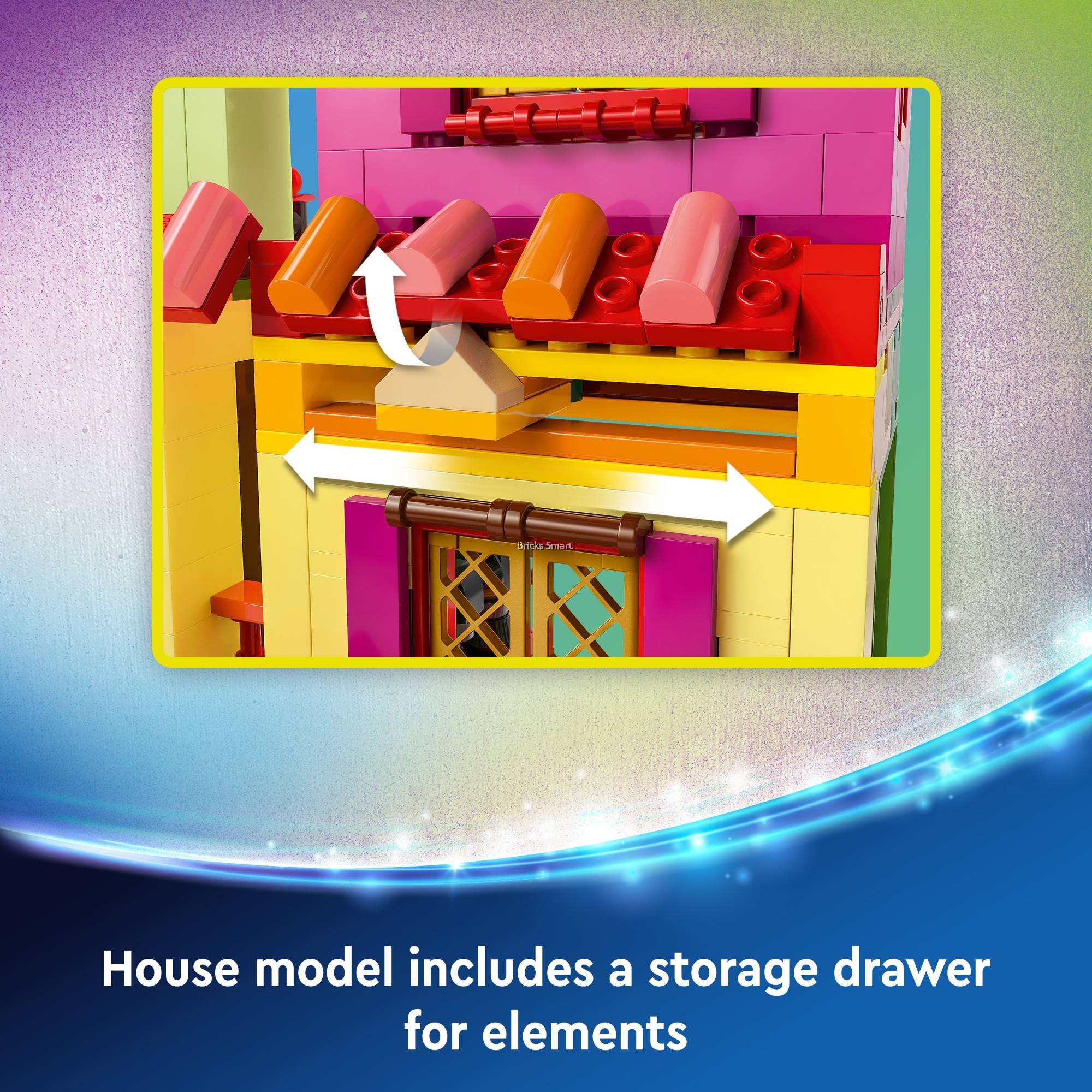 LEGO 43245 Disney The Magical Madrigal House Building Toy Set