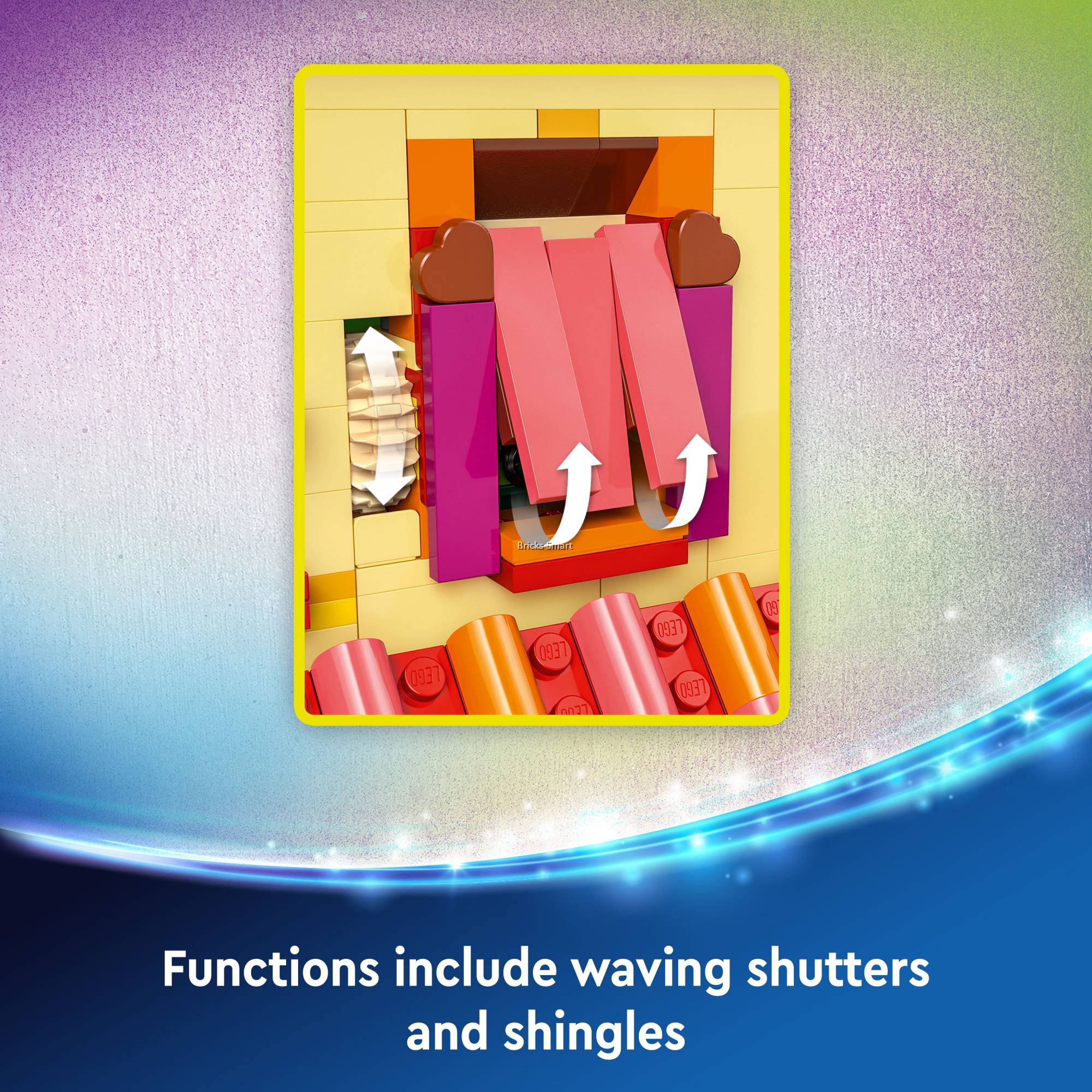 LEGO 43245 Disney The Magical Madrigal House Building Toy Set