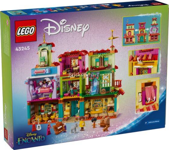 LEGO 43245 Disney The Magical Madrigal House Building Toy Set