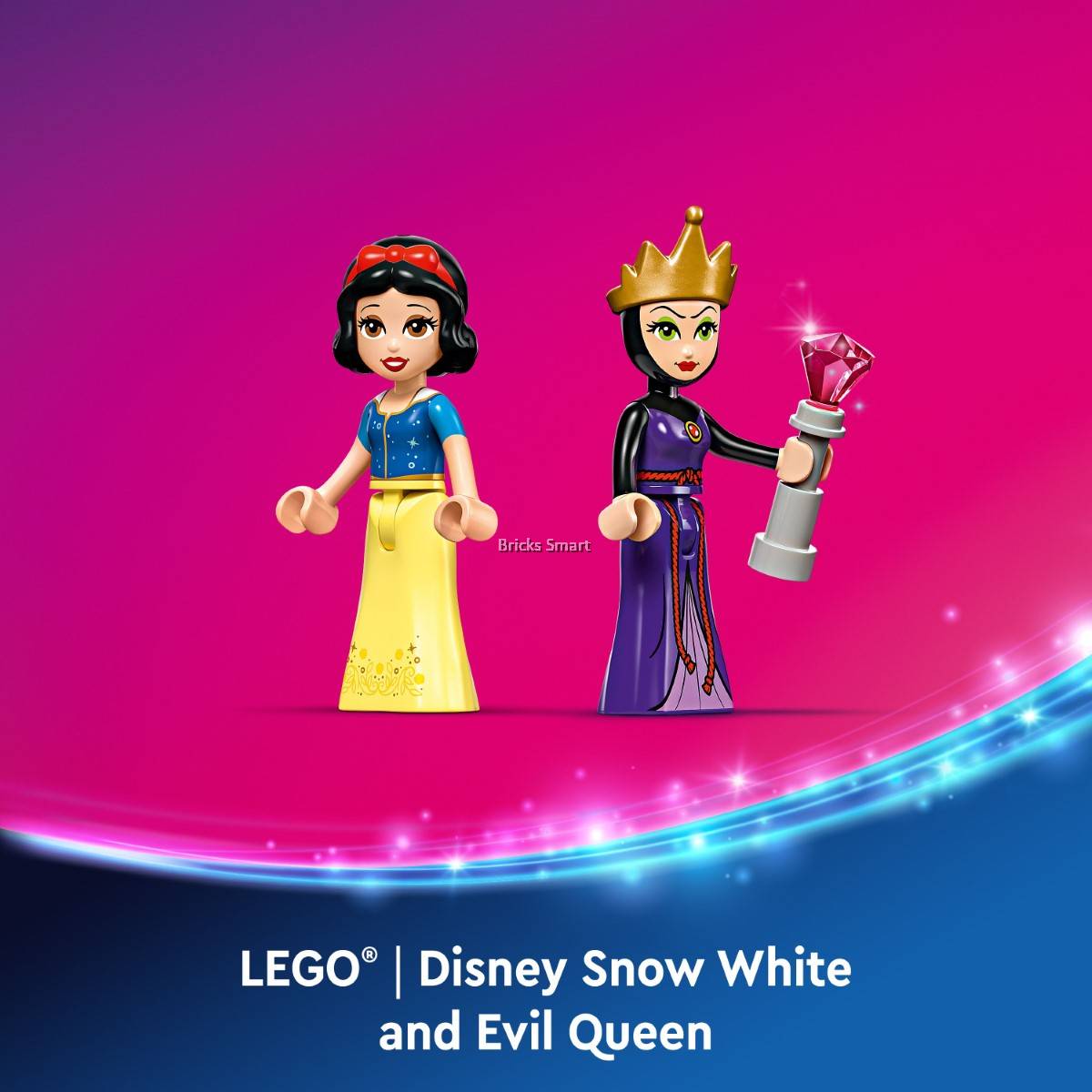 LEGO 43276 Disney Snow White's Jewelry Box Building Toy Set