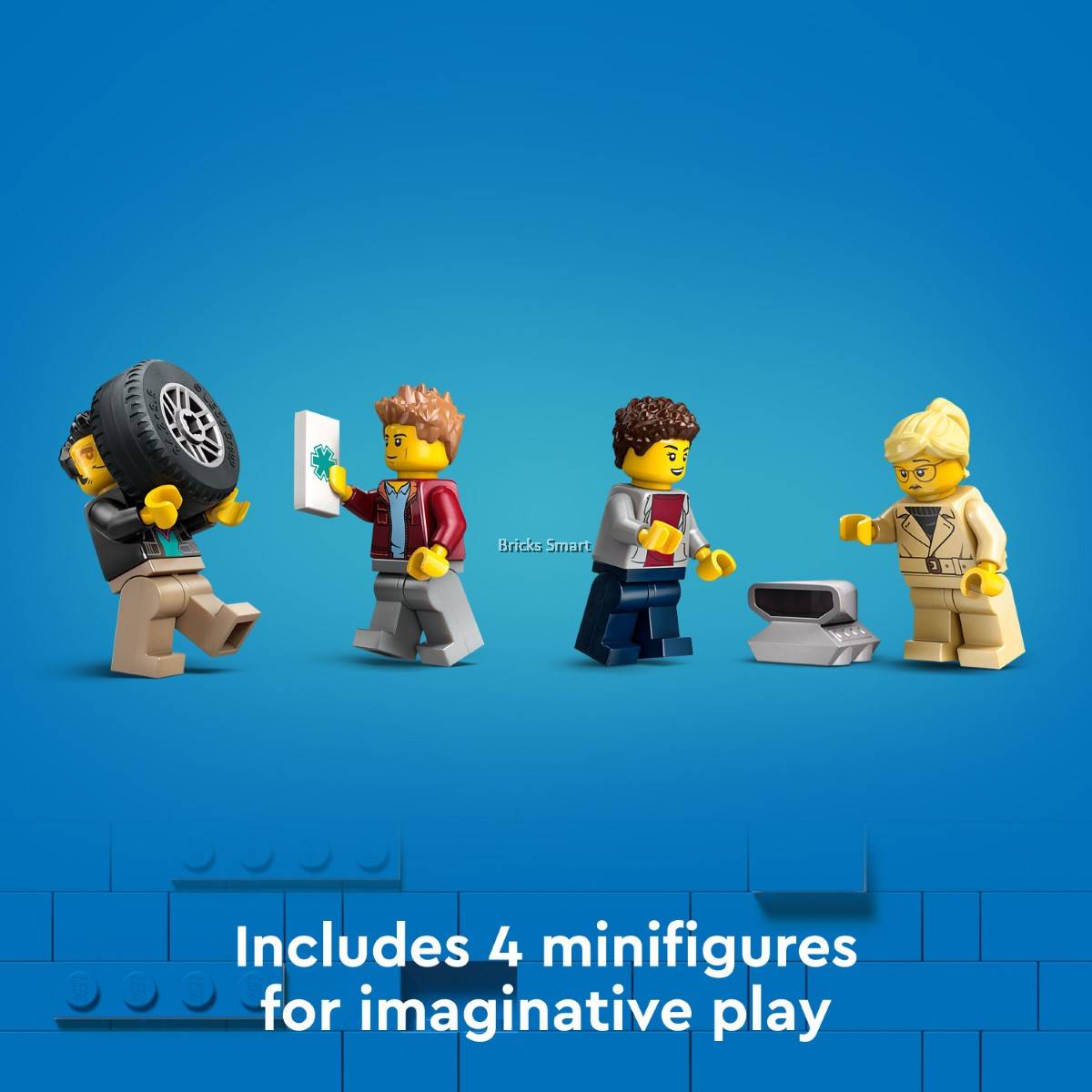 LEGO 60408 City Car Transporter Truck with Sports Cars Building Toy Set