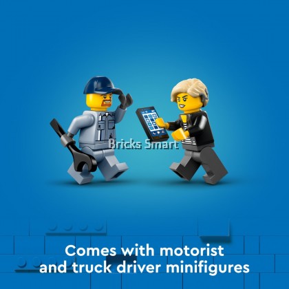 LEGO 60435 City Tow Truck and Sports Car Repair Building Toy Set