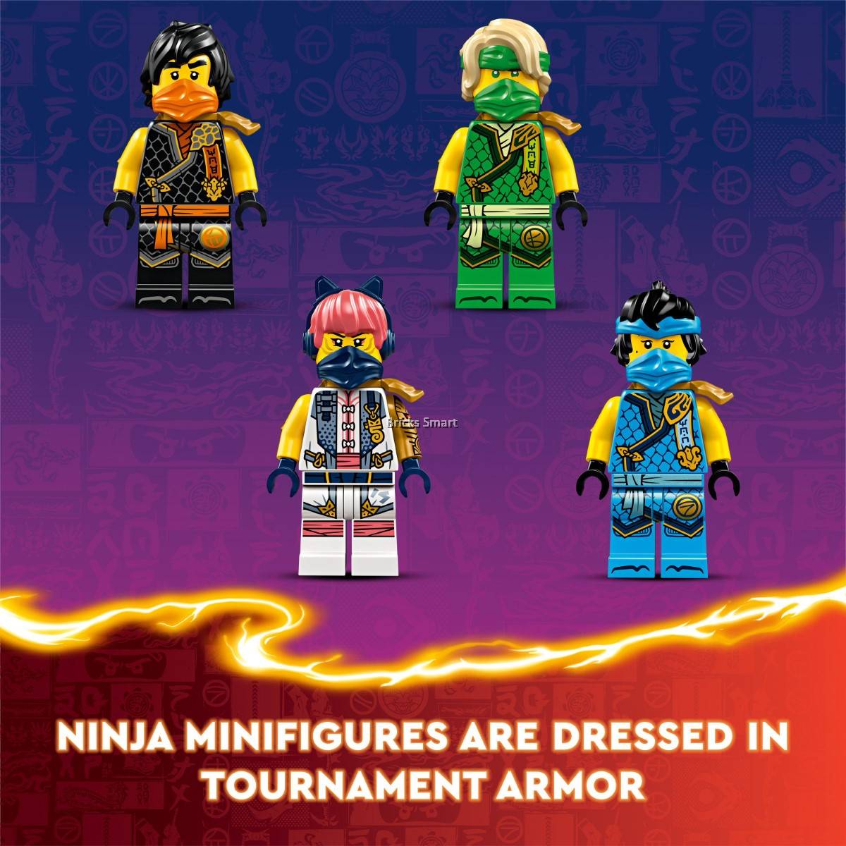 LEGO 71820 Ninjago Ninja Team Combo Vehicle Building Toy Set