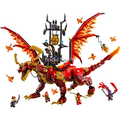 LEGO 71822 Ninjago Source Dragon of Motion Building Toy Set