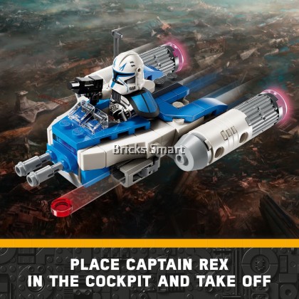 LEGO 75391 Star Wars Captain Rex Y-Wing Microfighter Building Toy Set
