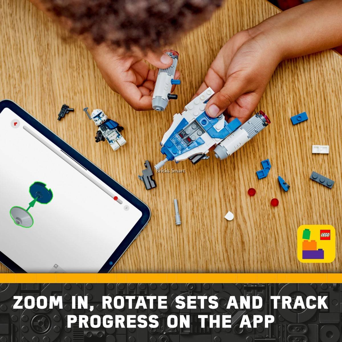 LEGO 75391 Star Wars Captain Rex Y-Wing Microfighter Building Toy Set