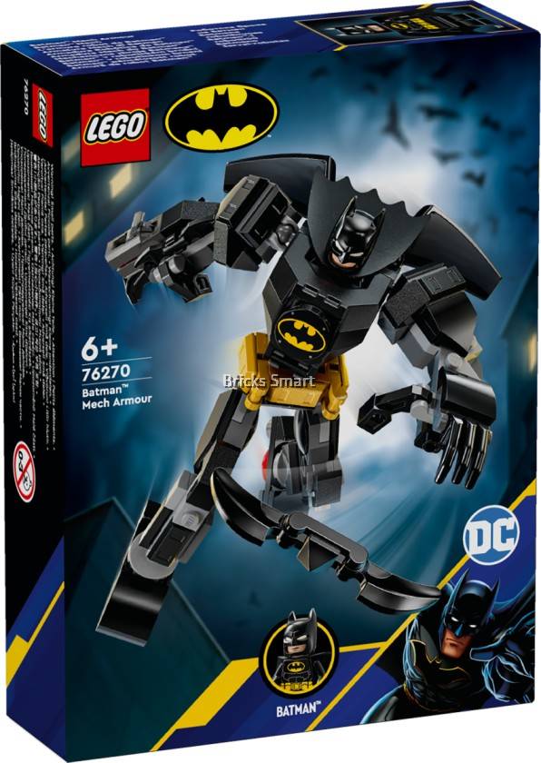 LEGO 76270 DC Super Heroes Batman Mech Armor Building Toy Set