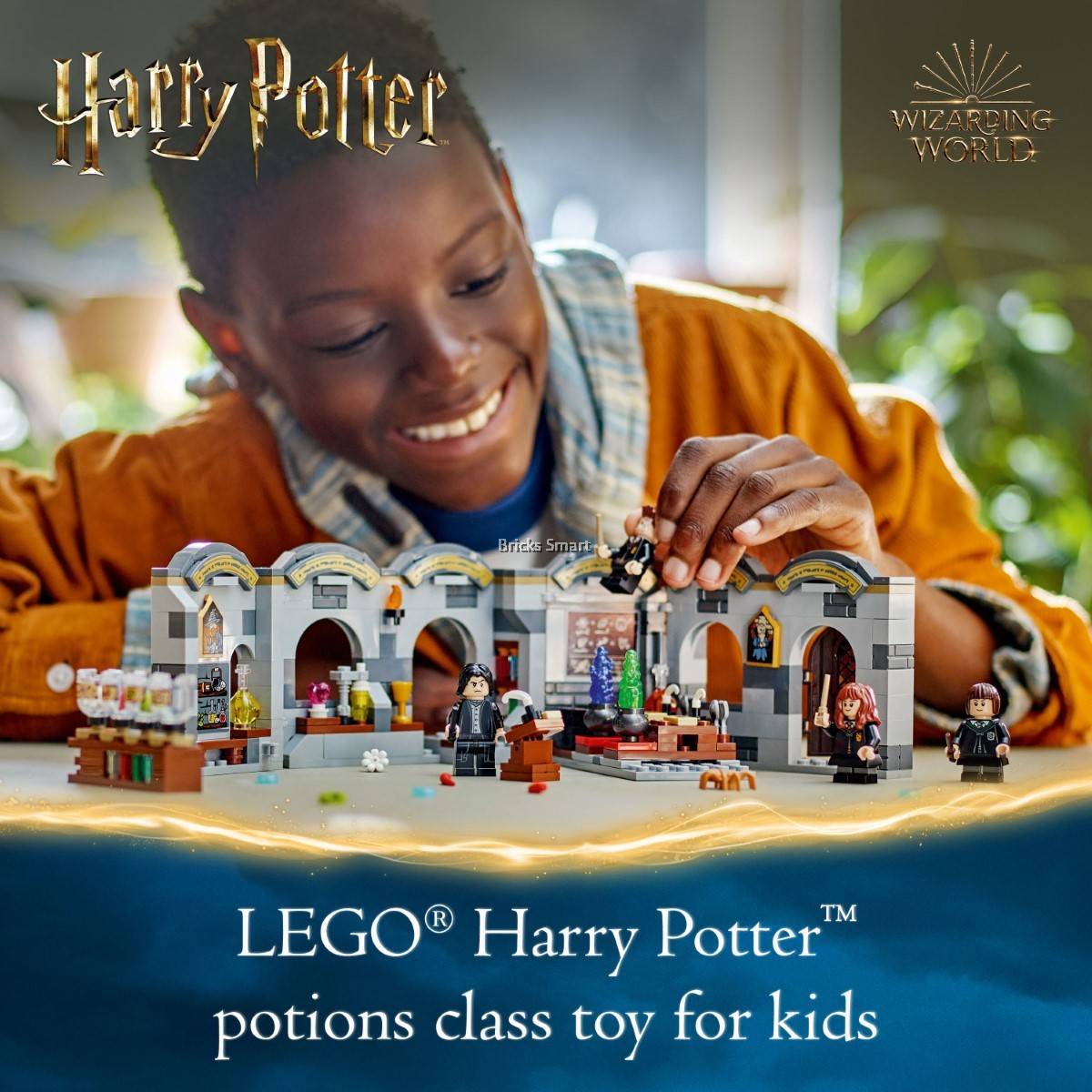 LEGO 76431 Harry Potter Hogwarts Castle: Potions Class Building Toy Set