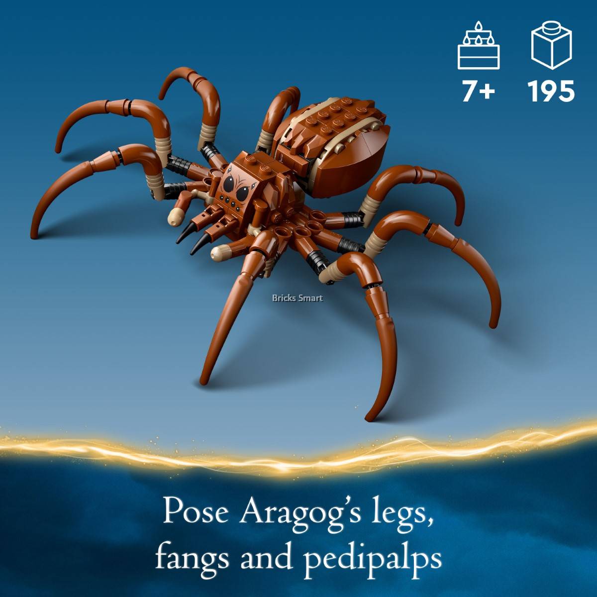 LEGO 76434 Harry Potter Aragog in the Forbidden Forest Building Toy Set