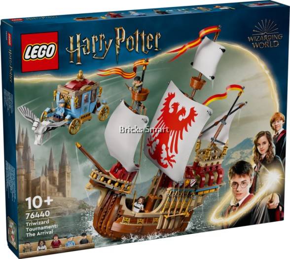 LEGO 76440 Harry Potter Triwizard Tournament: The Arrival Building Toy Set