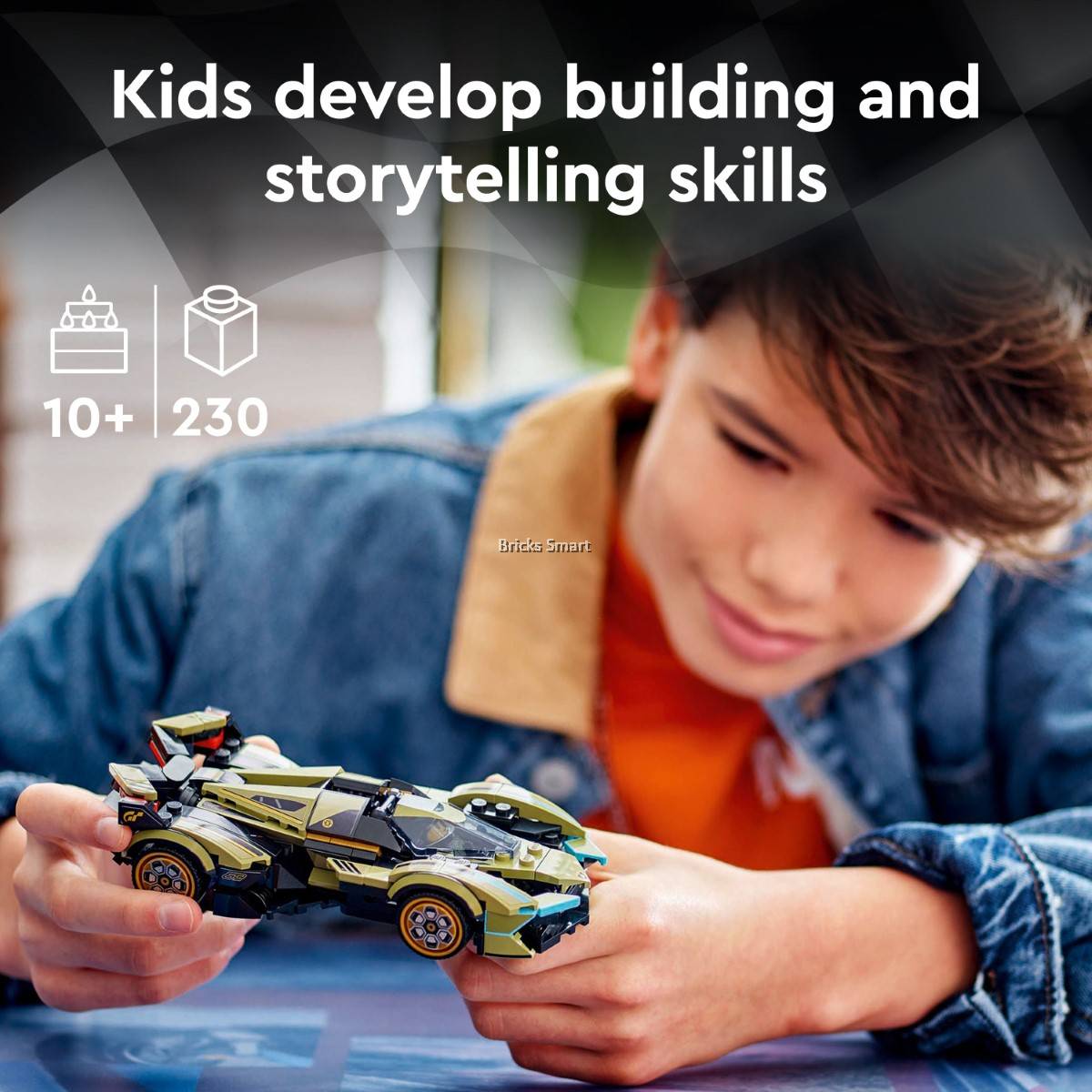 LEGO 76923 Speed Champions Lamborghini Lambo V12 Vision GT Super Car ...