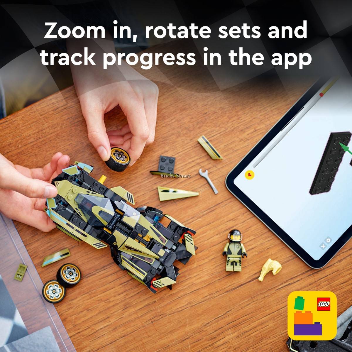 LEGO 76923 Speed Champions Lamborghini Lambo V12 Vision GT Super Car ...