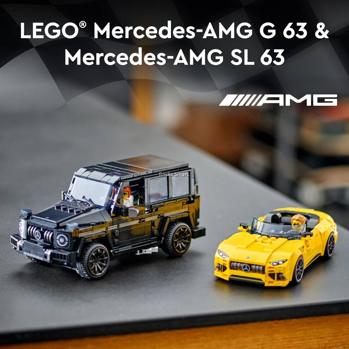 LEGO 76924 Speed Champions Mercedes-AMG G 63 & Mercedes-AMG SL 63 ...