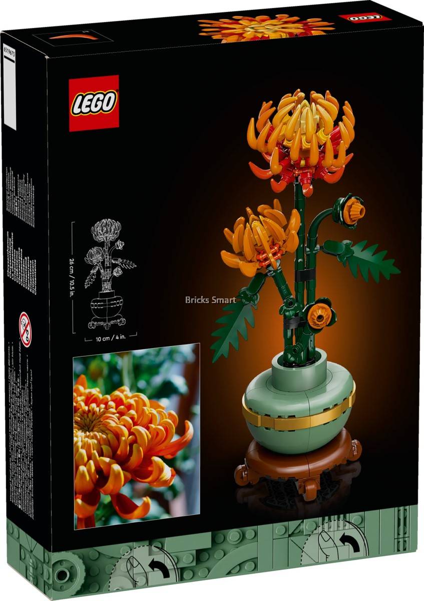 LEGO 10368 ICONS Chrysanthemum Building Kit