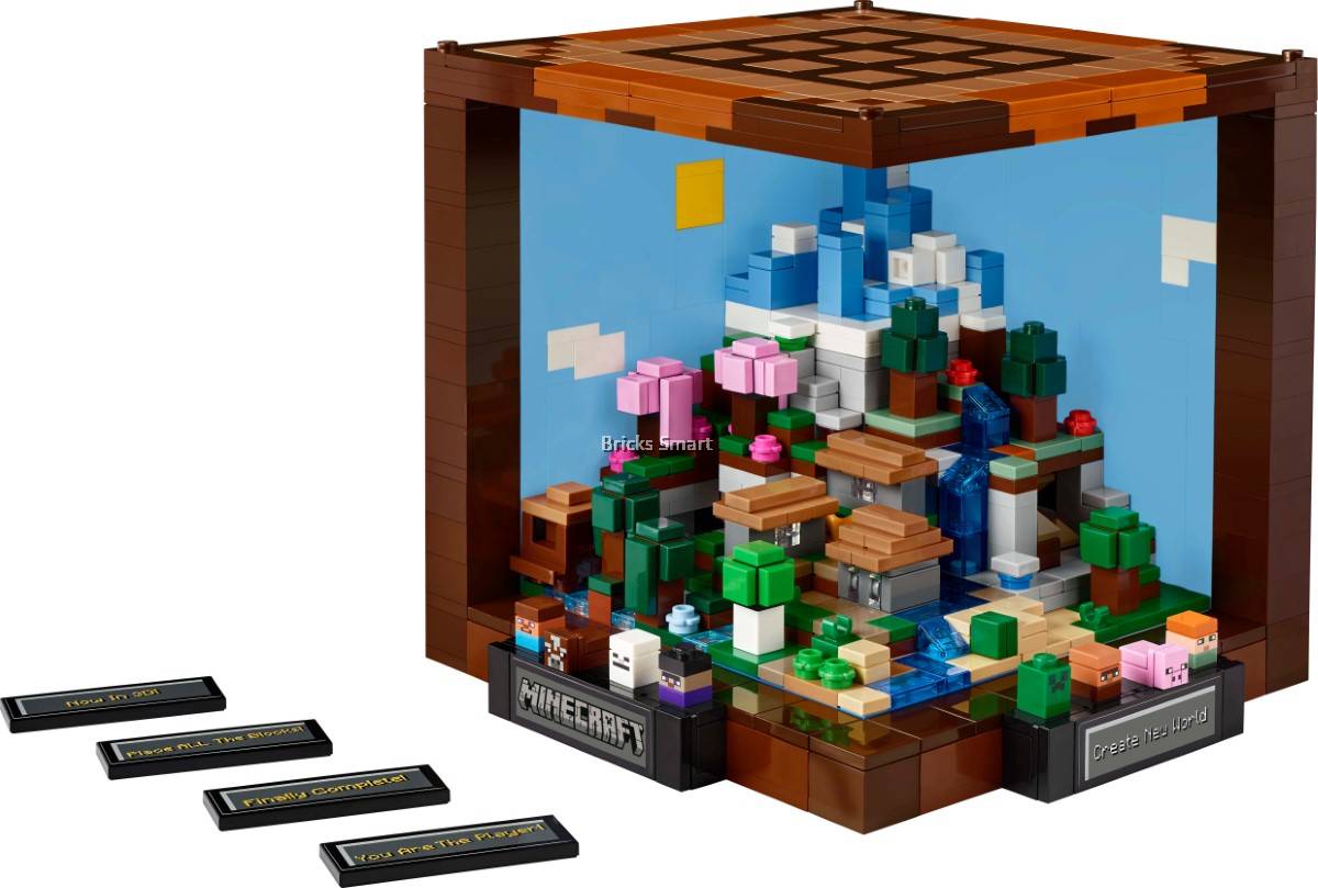 LEGO 21265 Minecraft The Crafting Table Building Kit