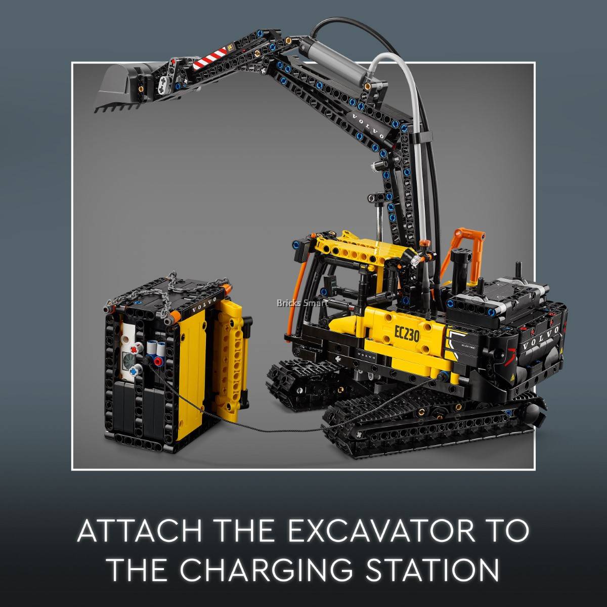 LEGO 42175 Technic Volvo FMX Truck & EC230 Electric Excavator Building ...