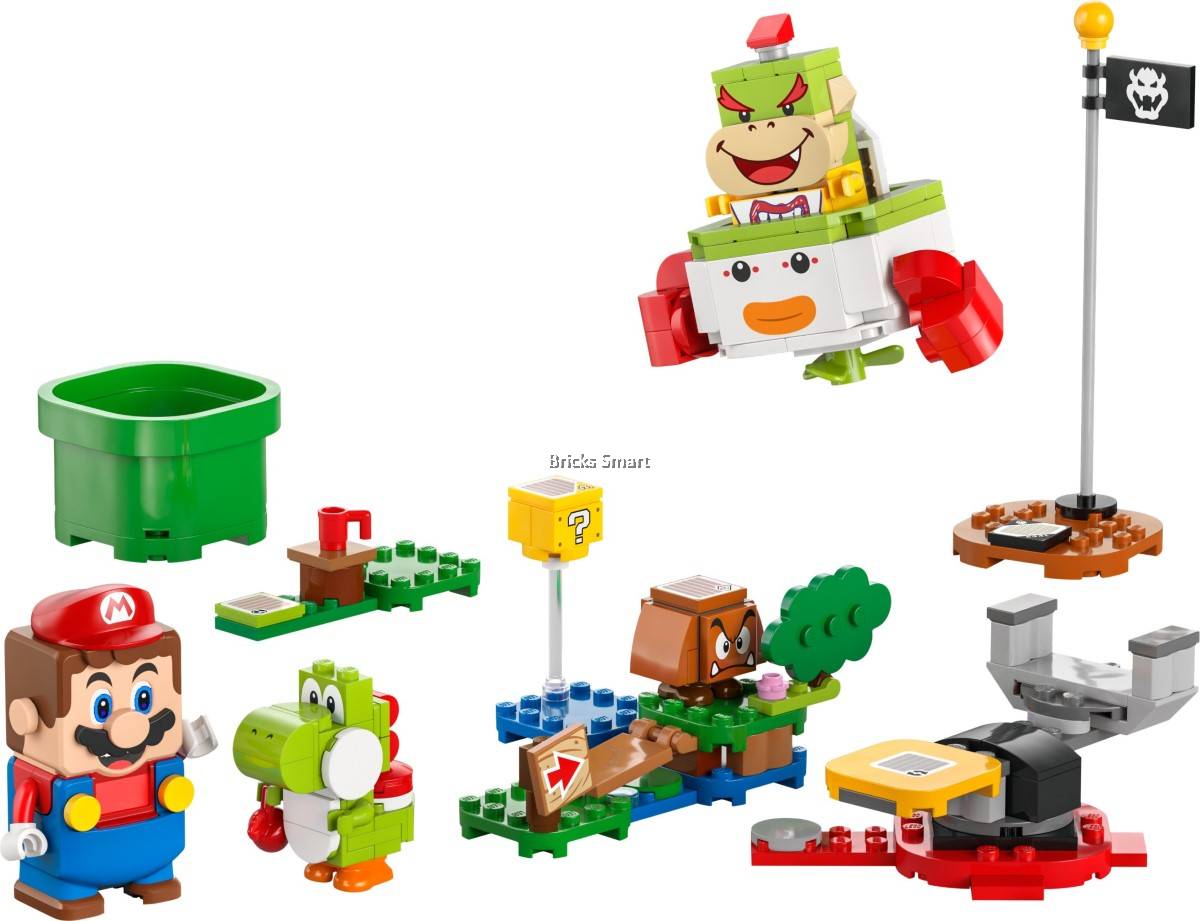 LEGO 71439 Super Mario Adventures with Interactive LEGO Mario Building ...