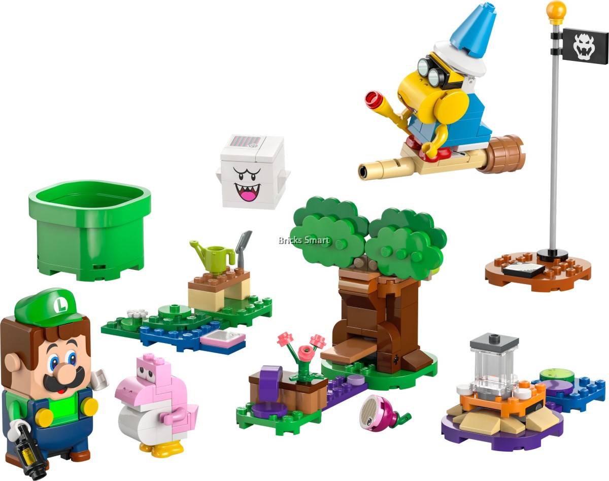 LEGO 71440 Super Mario Adventures with Interactive LEGO Luigi Building ...