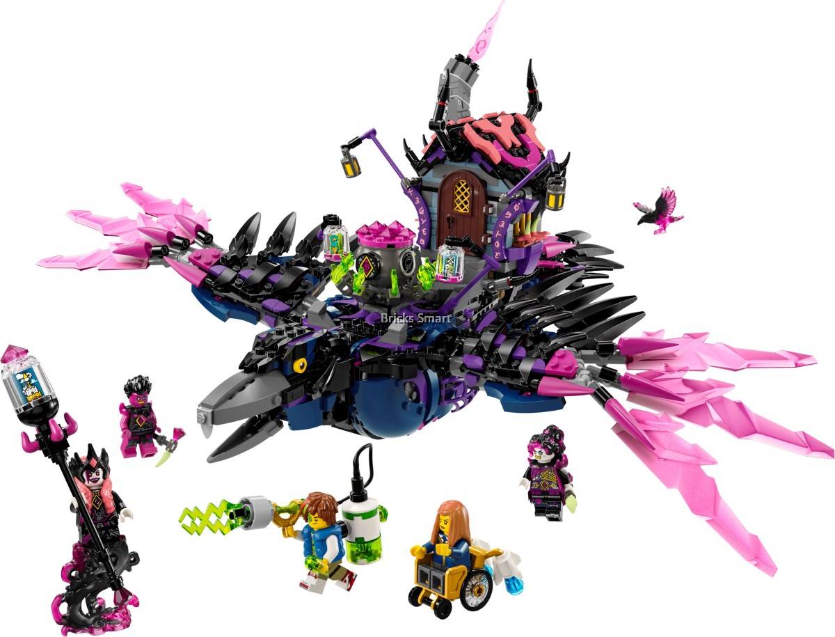 LEGO 71478 DREAMZzz The Never Witch's Midnight Raven Building Toy Set