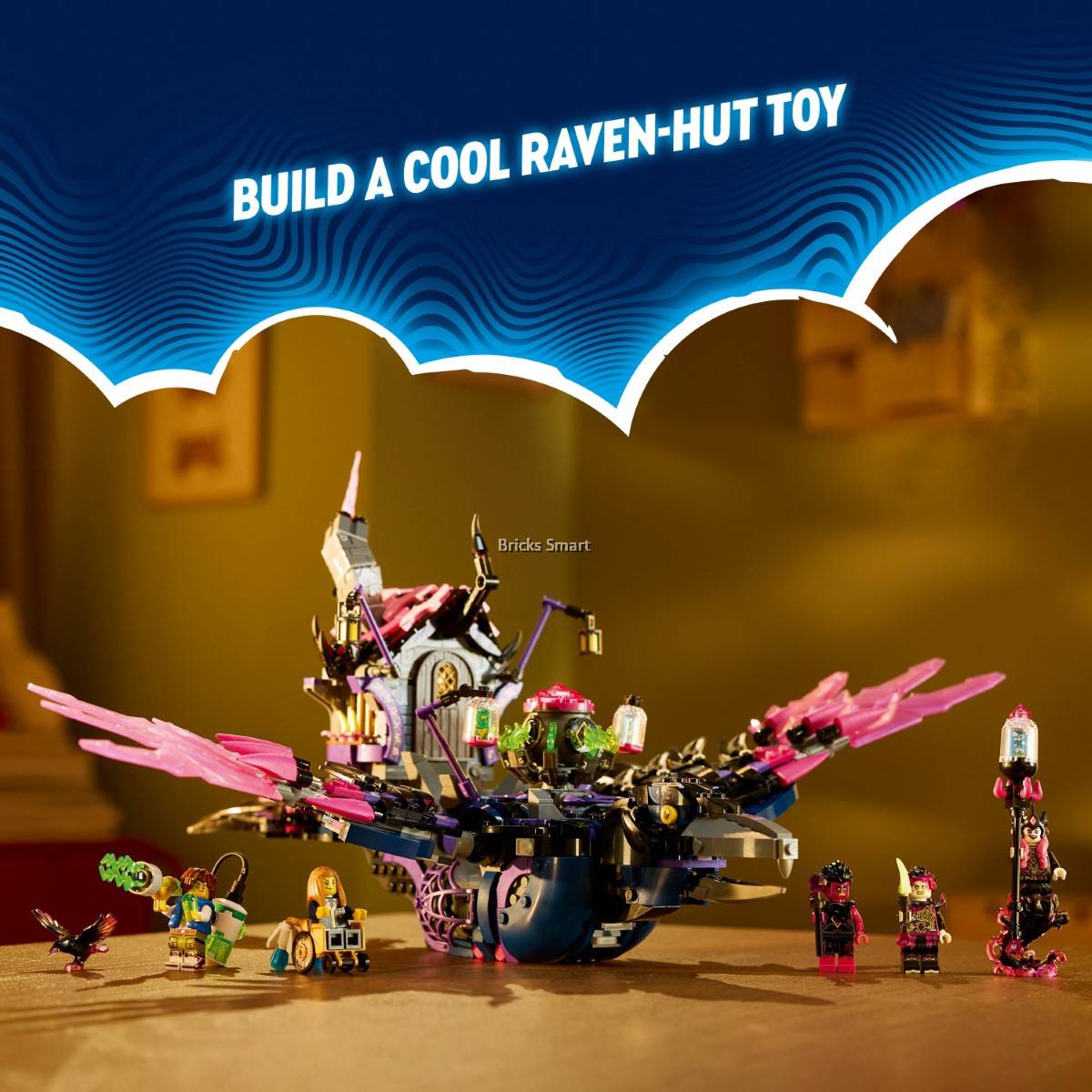 LEGO 71478 DREAMZzz The Never Witch's Midnight Raven Building Toy Set