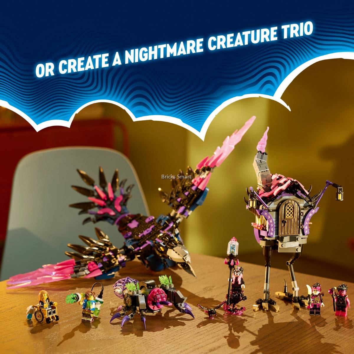 LEGO 71478 DREAMZzz The Never Witch's Midnight Raven Building Toy Set