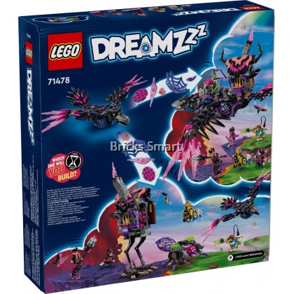 LEGO 71478 DREAMZzz The Never Witch's Midnight Raven Building Toy Set