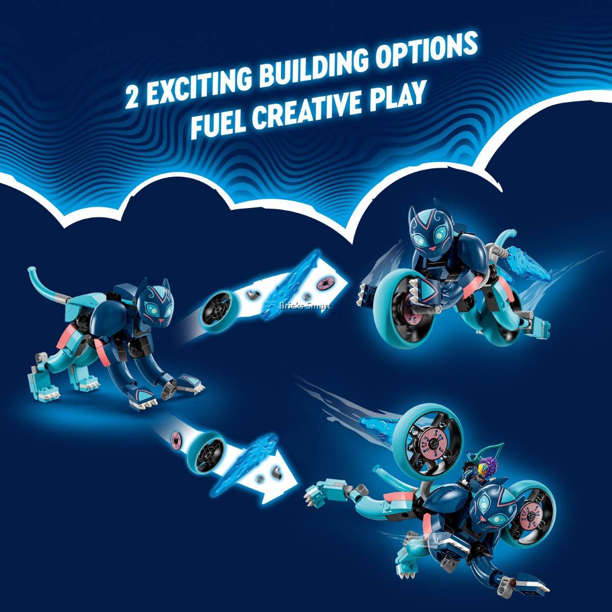 LEGO 71479 DREAMZzz Zoey's Cat Motorcycle Building Toy Set