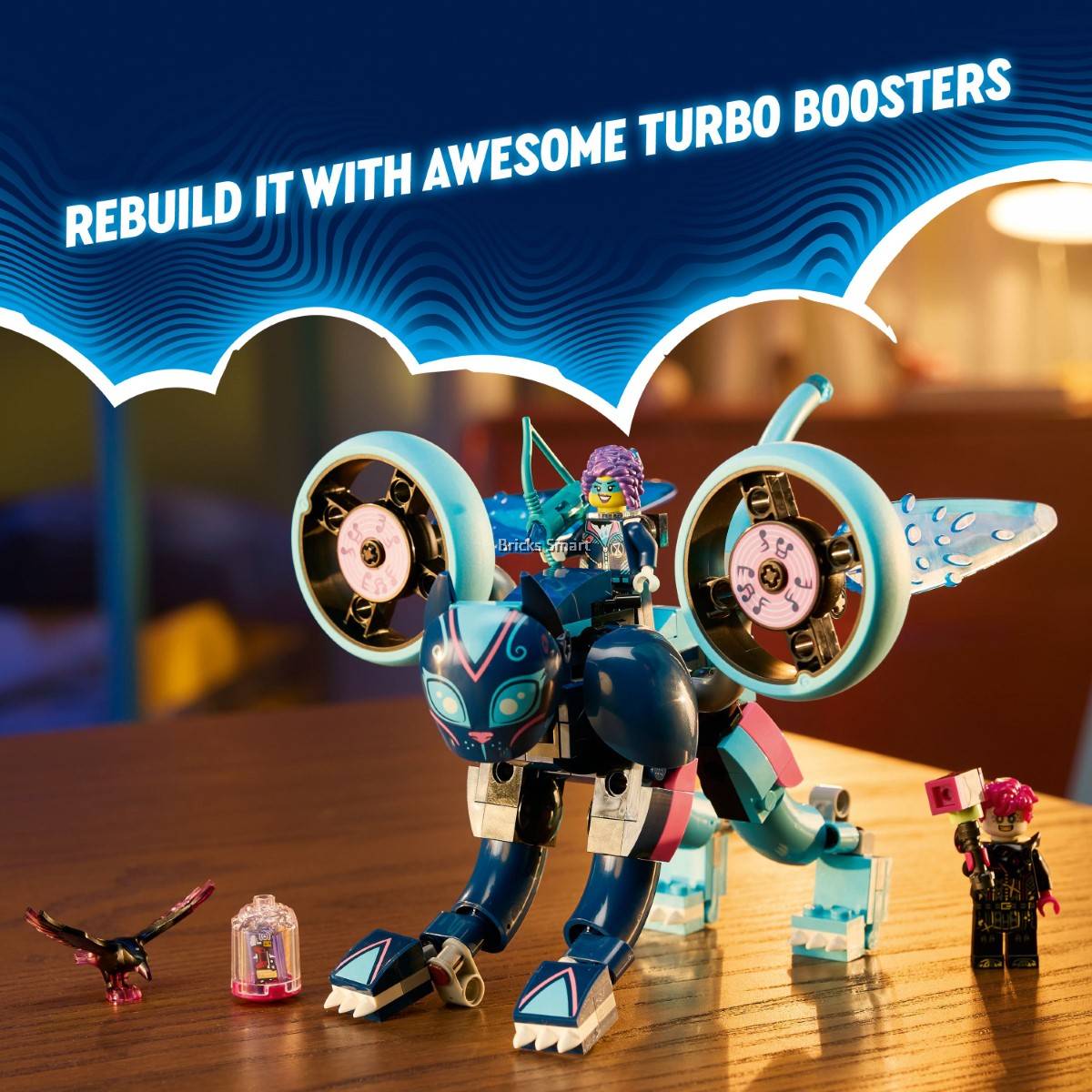 LEGO 71479 DREAMZzz Zoey's Cat Motorcycle Building Toy Set