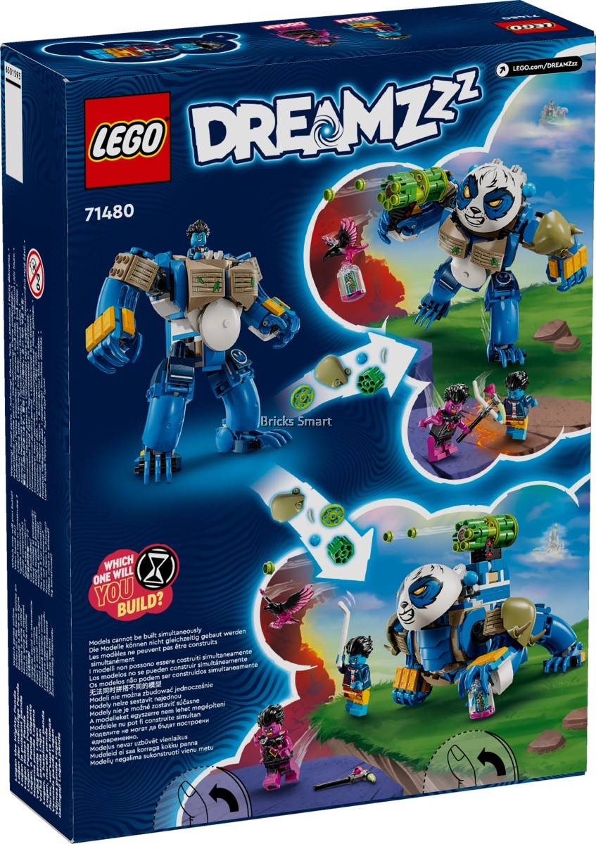 LEGO 71480 DREAMZzz Logan the Mighty Panda Building Toy Set