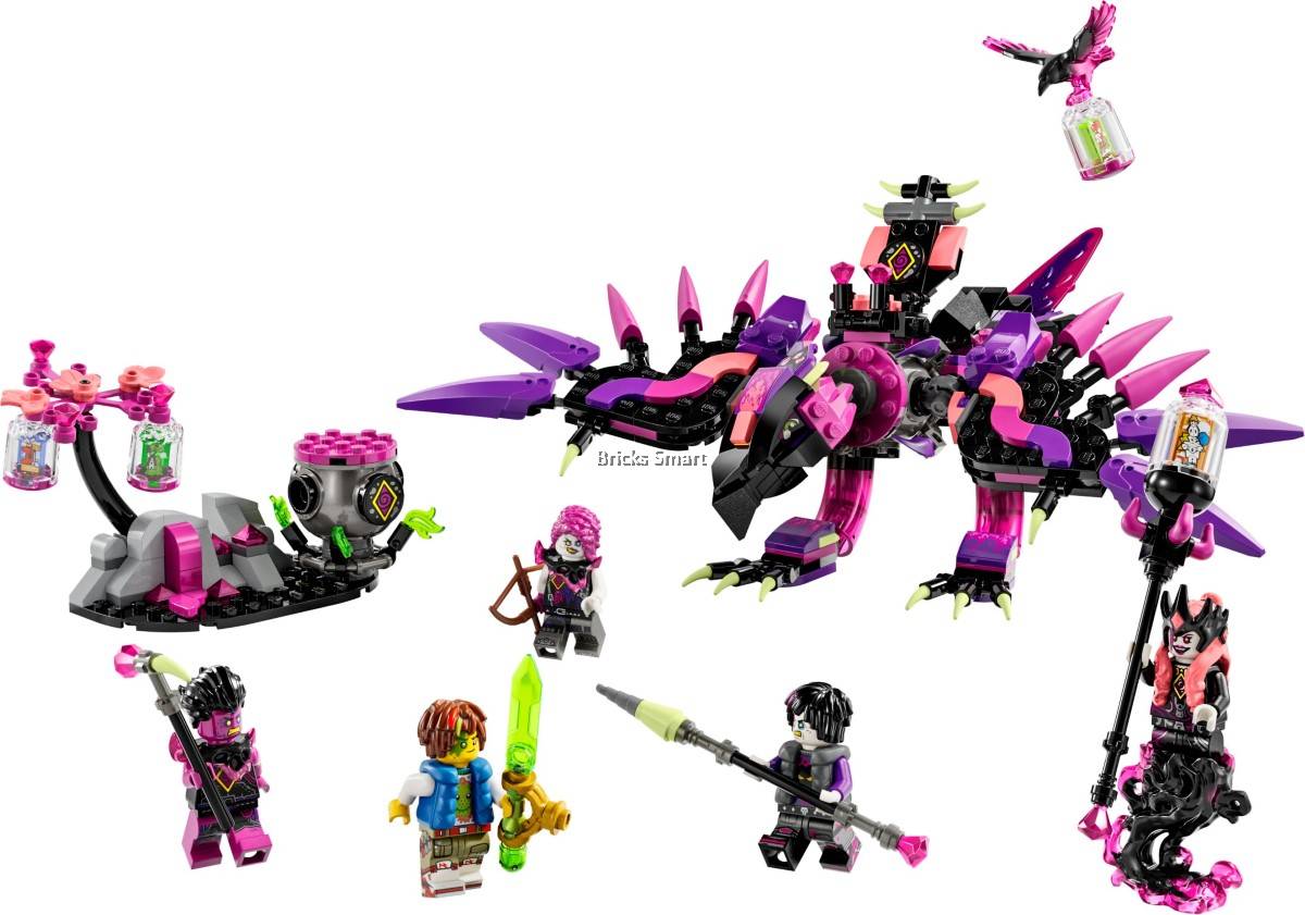 LEGO 71483 DREAMZzz The Never Witch's Nightmare Creatures Building Toy Set