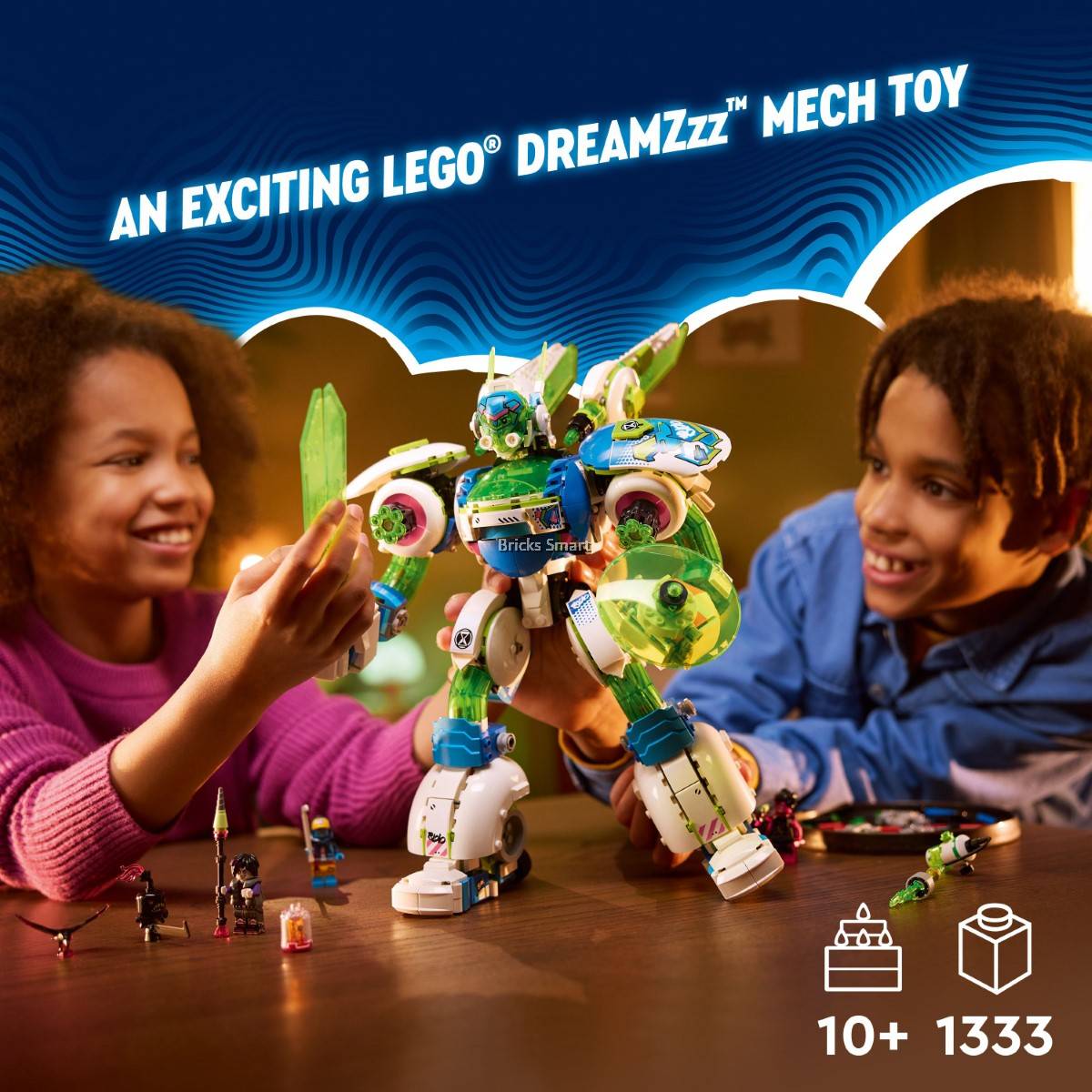 LEGO 71485 DREAMZzz Mateo and Z-Blob the Knight Battle Mech Building ...