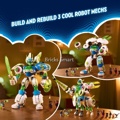 LEGO 71485 DREAMZzz Mateo and Z-Blob the Knight Battle Mech Building ...