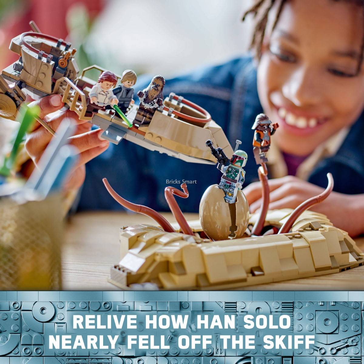 LEGO 75396 Star Wars Desert Skiff & Sarlacc Pit Building Toy Set