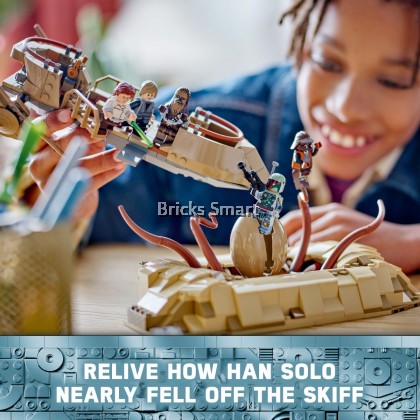 LEGO 75396 Star Wars Desert Skiff & Sarlacc Pit Building Toy Set